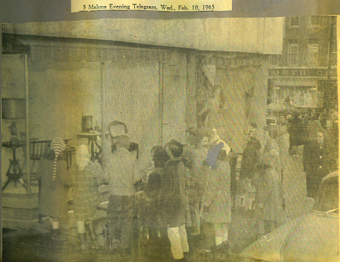 The Franklin County (NY) Historian: 1965 DAR Display