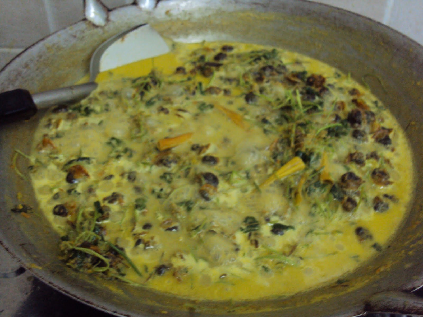 Gulai Kerang Dengan Pucuk Pegaga ~ SURIA AMANDA