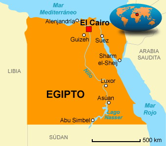 Geografia III: EGIPTO-MAPAS Y UBICACION