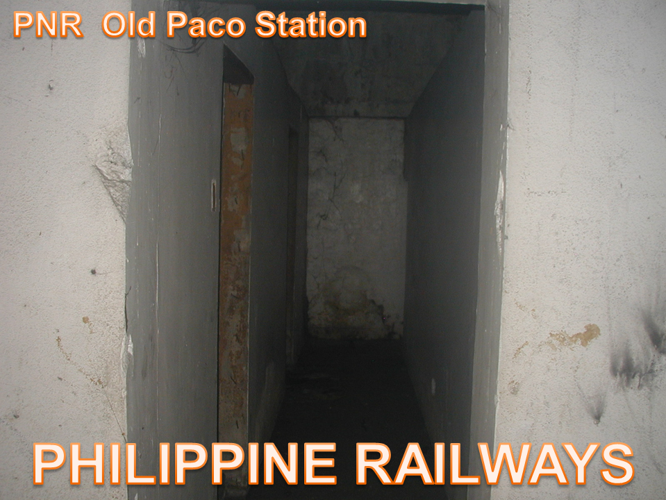 .: Ang lumang istasyon ng Paco