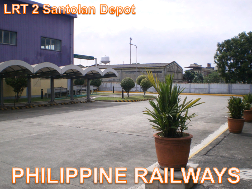 .: LRT 2 Santolan Depot