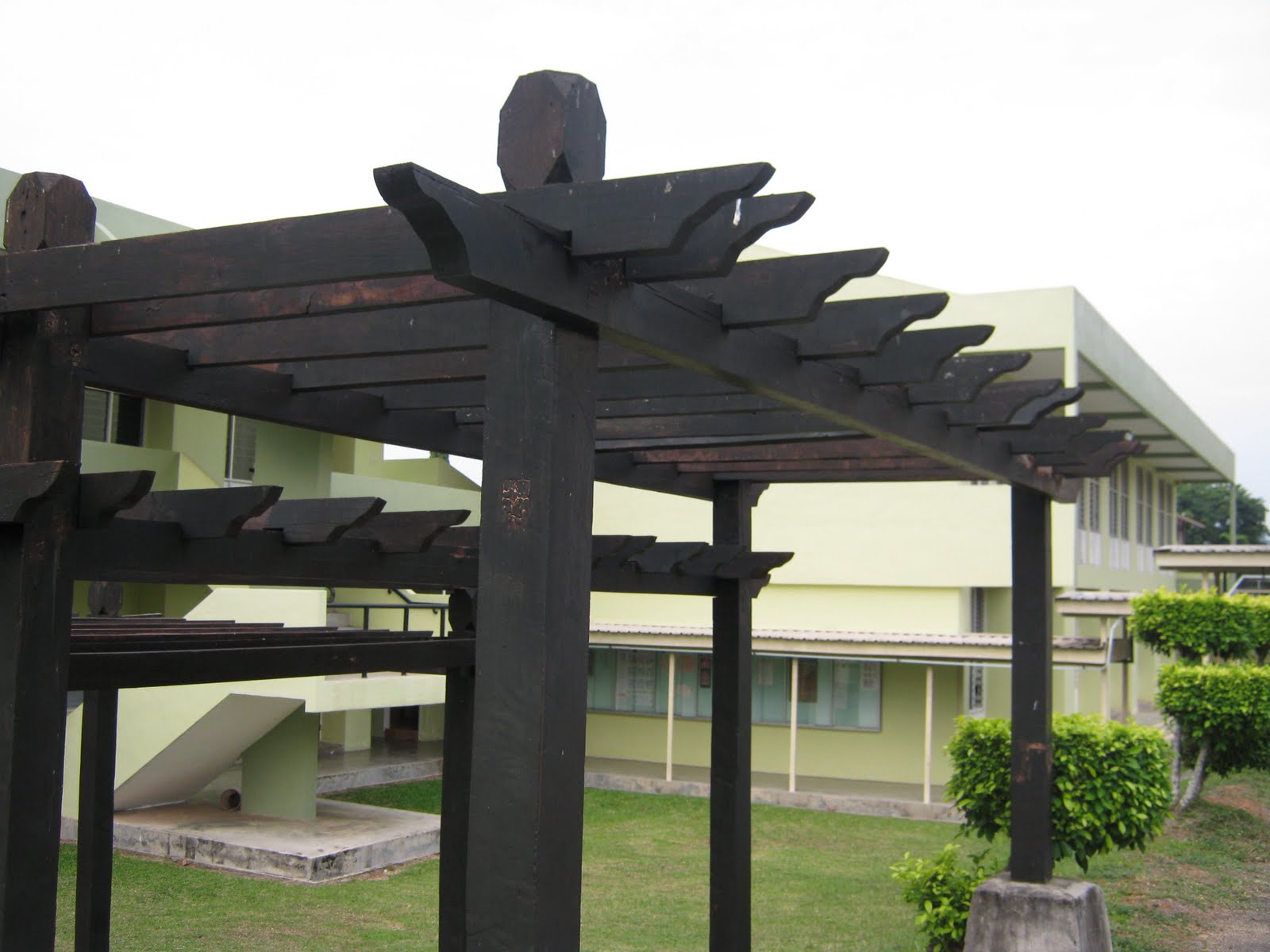 PAGOLA DAN KOLAM IKAN IMPIAN - QALEESYA SHOPPE: ez-Pagola kayu resak