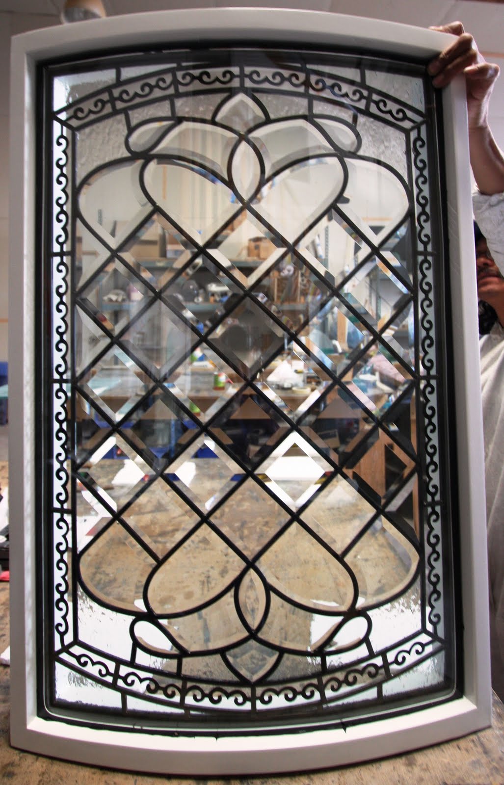 Best Impression Glass Design: Bent Leaded Glass Windows