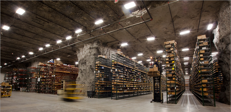 Hacking Logistics: Underground Storage of Thesis Projects