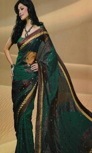 Fashion World: Eid UL Fitr Shari Fashion For Women