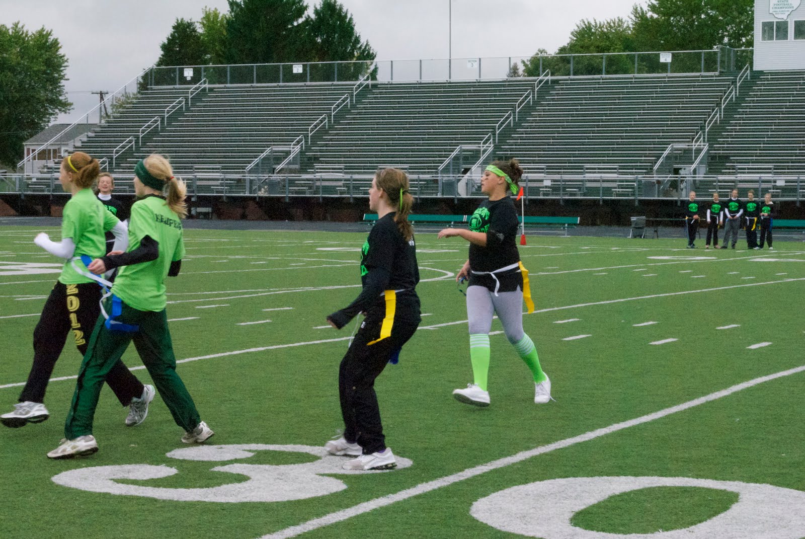 OneShadeyBunch: Powder Puff Football