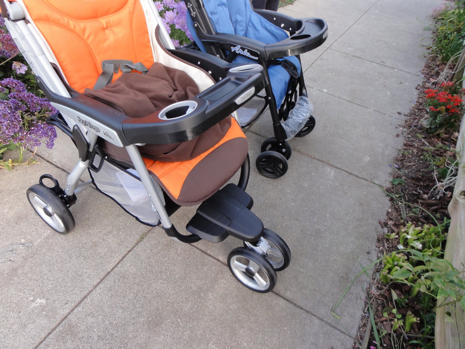 Peg Perego Vela and Aria comparison | Strollerqueen!
