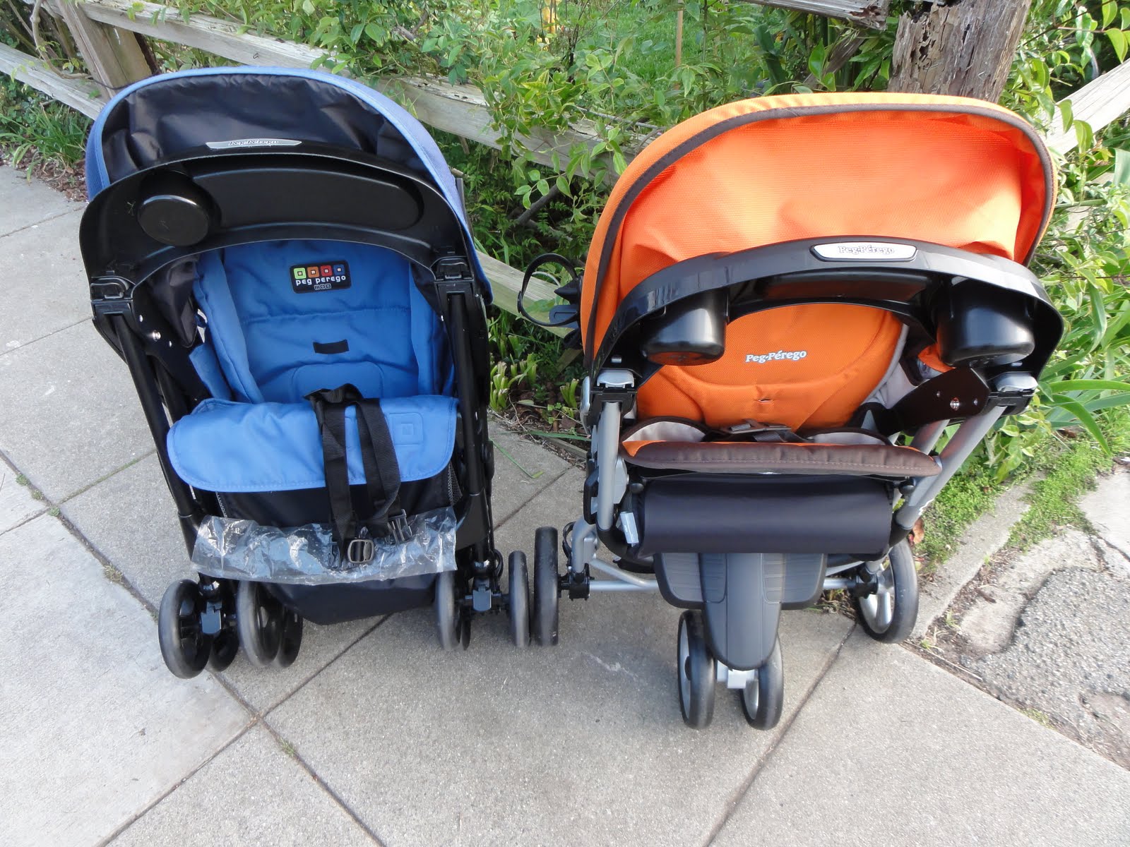 StrollerQueenReviews: Peg Perego Aria and Vela Comparison