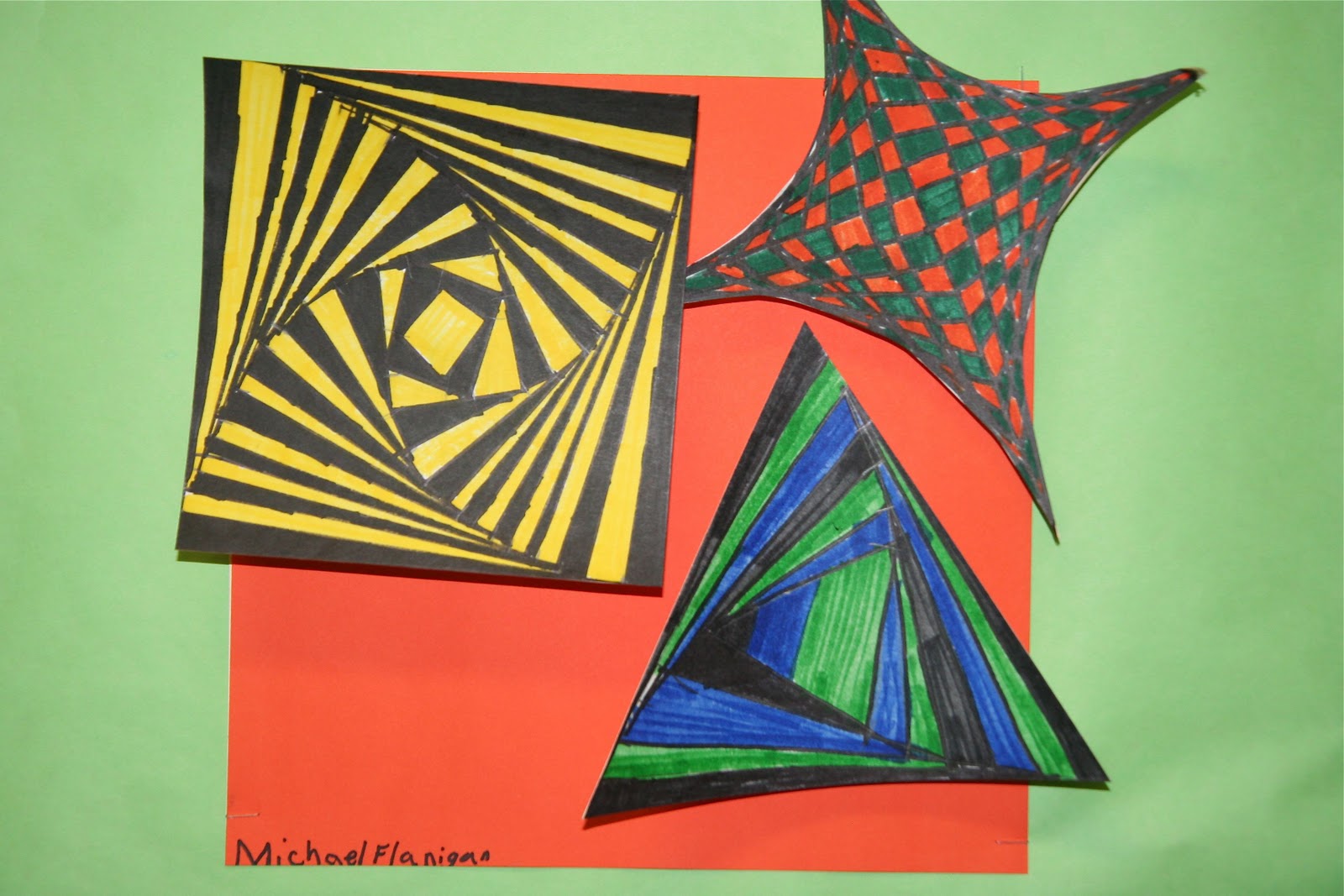 Splish Splash Splatter: Parabolic Line Drawings - Finished!