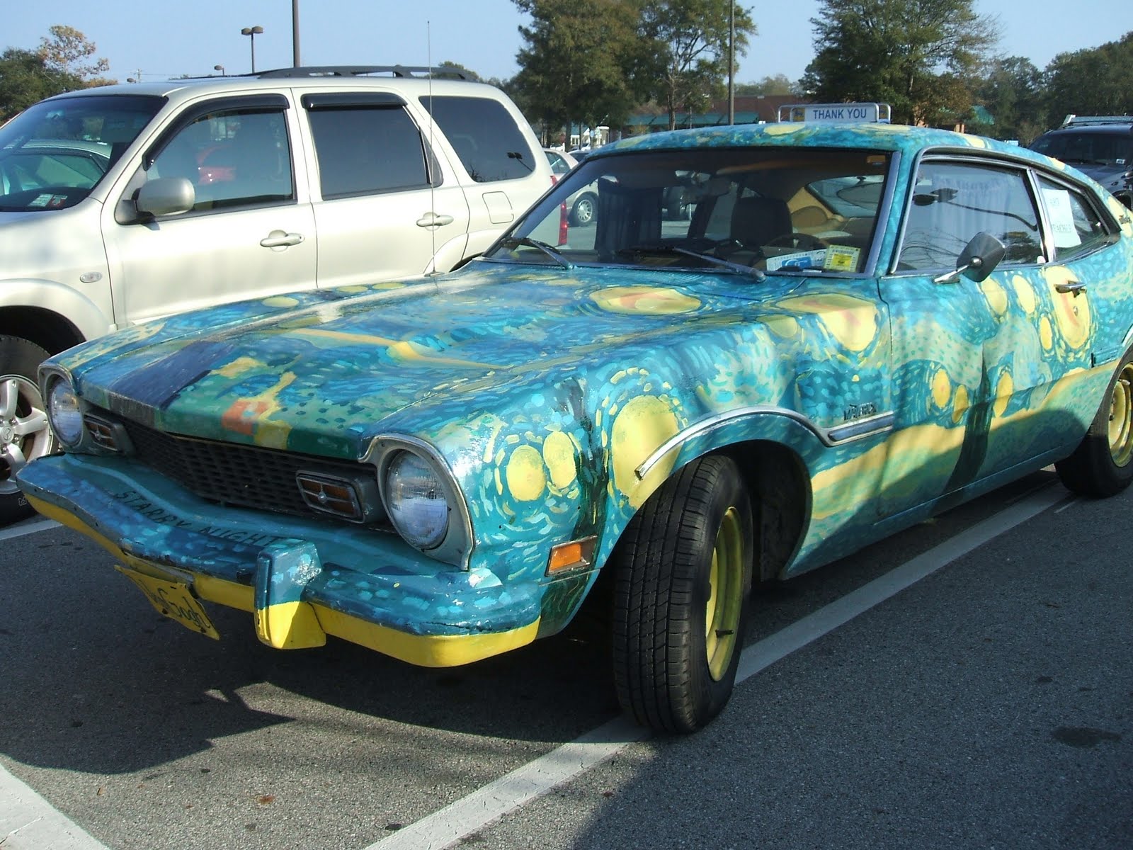 Donna's Busy Hands: Starry Night Car