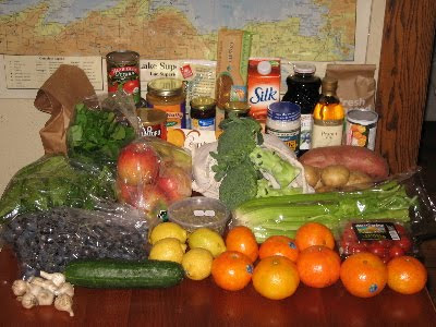 FOOD SNOB: vegan grocery cart