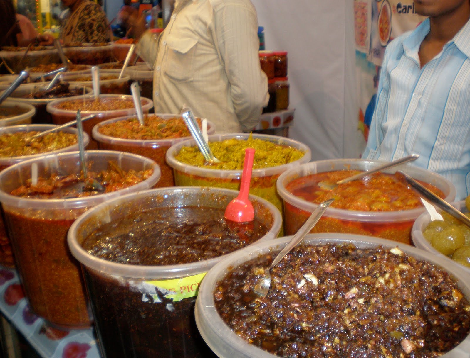 Niya's World: Different types of Pickles at Spencer Plaza, Chennai