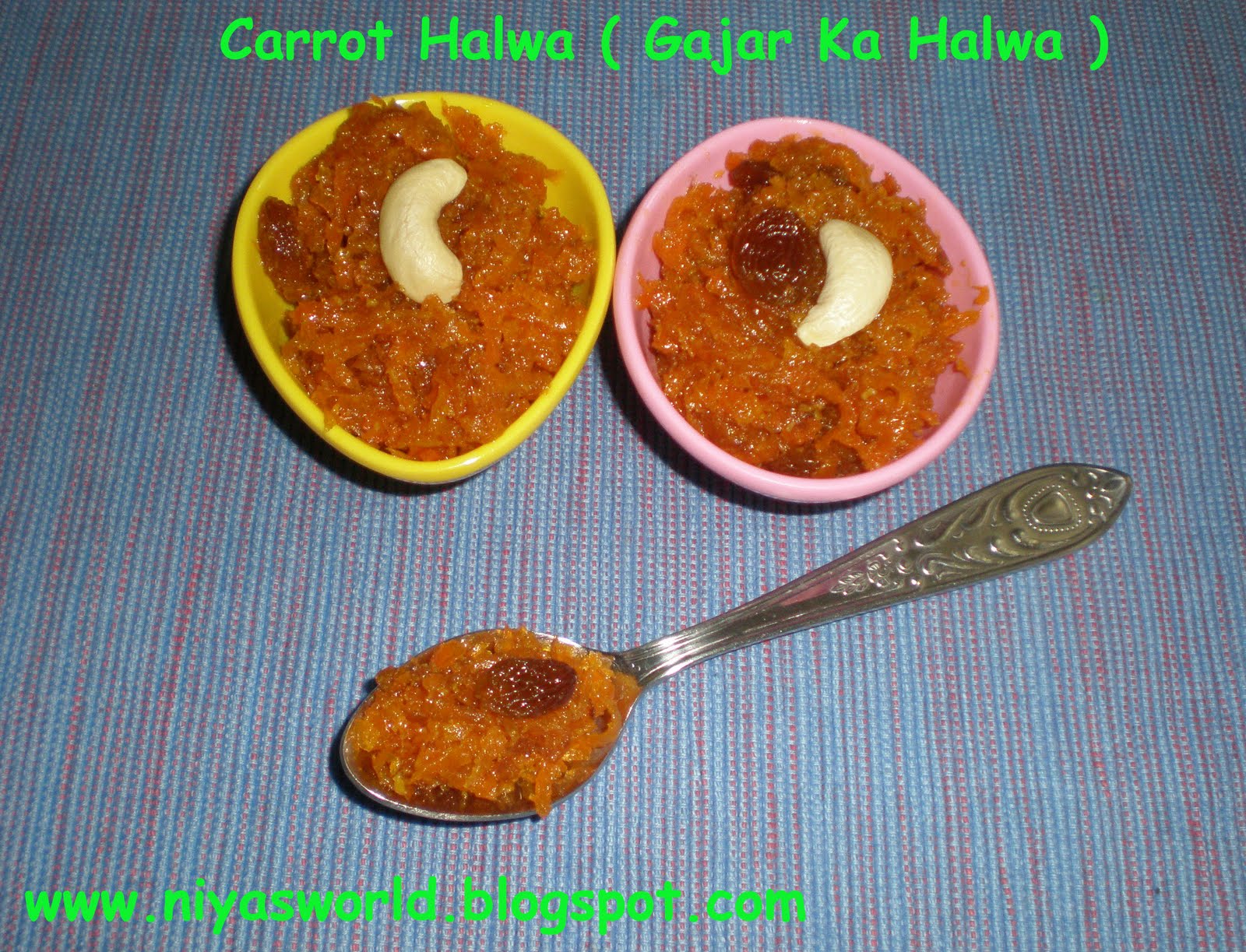 Niya's World: Carrot Halwa ( Gajar Ka Halwa )
