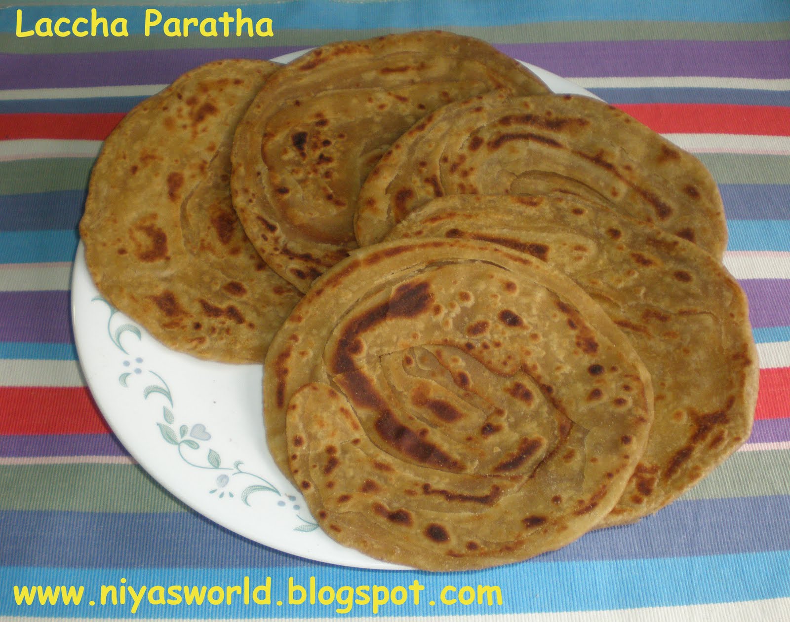 Niya's World: Homemade Laccha Paratha