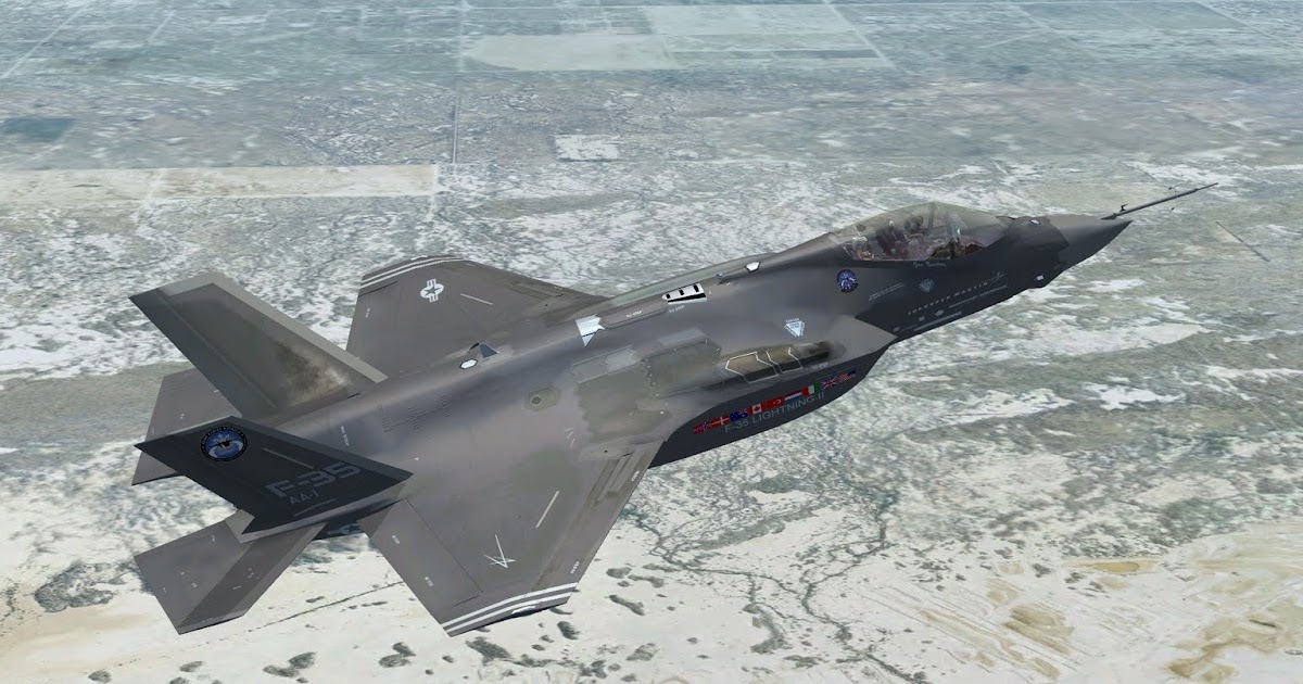 IndiaFoxtEcho Visual Simulations: F-35 Lightning II - project update ...