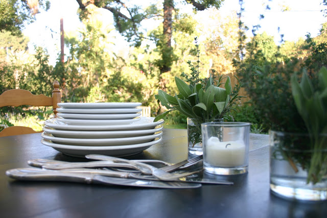 a simple table - The Gardener's Cottage