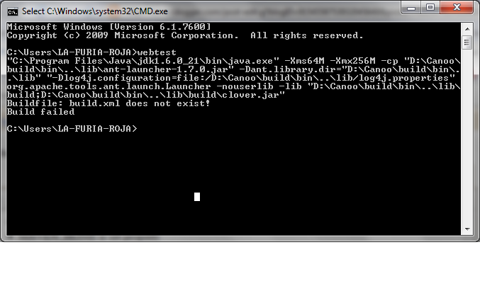 Techno Trends: Canoo Webtest Tutorial