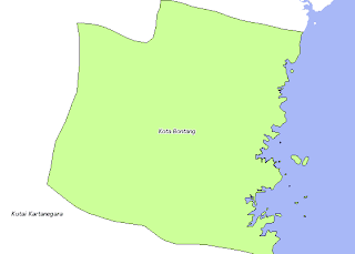 BONTANG: PETA WILAYAH KOTA BONTANG