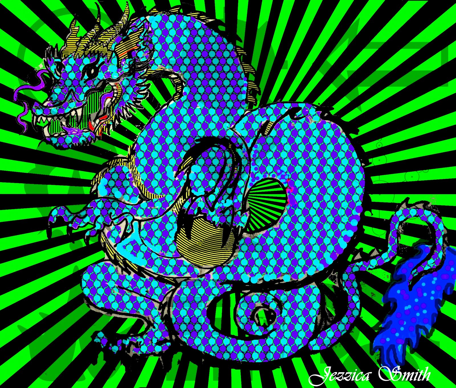 "Divine Expressions of My Psyche": Psychedelic Dragon