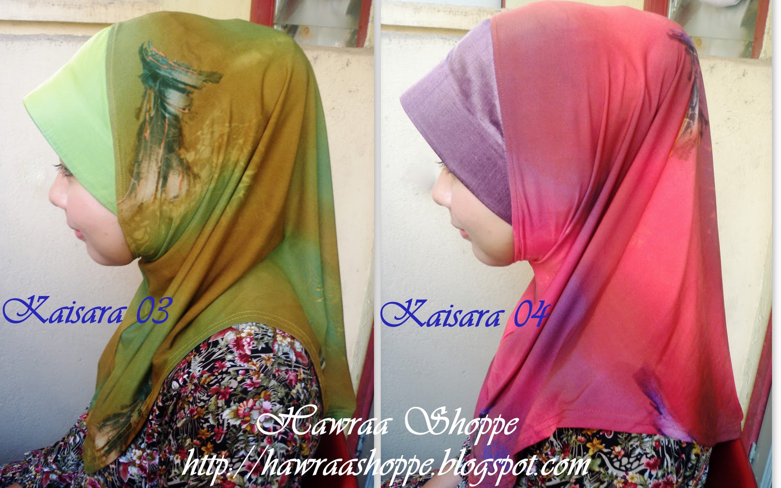 Hawraa Tudung Ekspress: Tudung Lycra Corak Batik (Awning Thai Silk) #2 ...