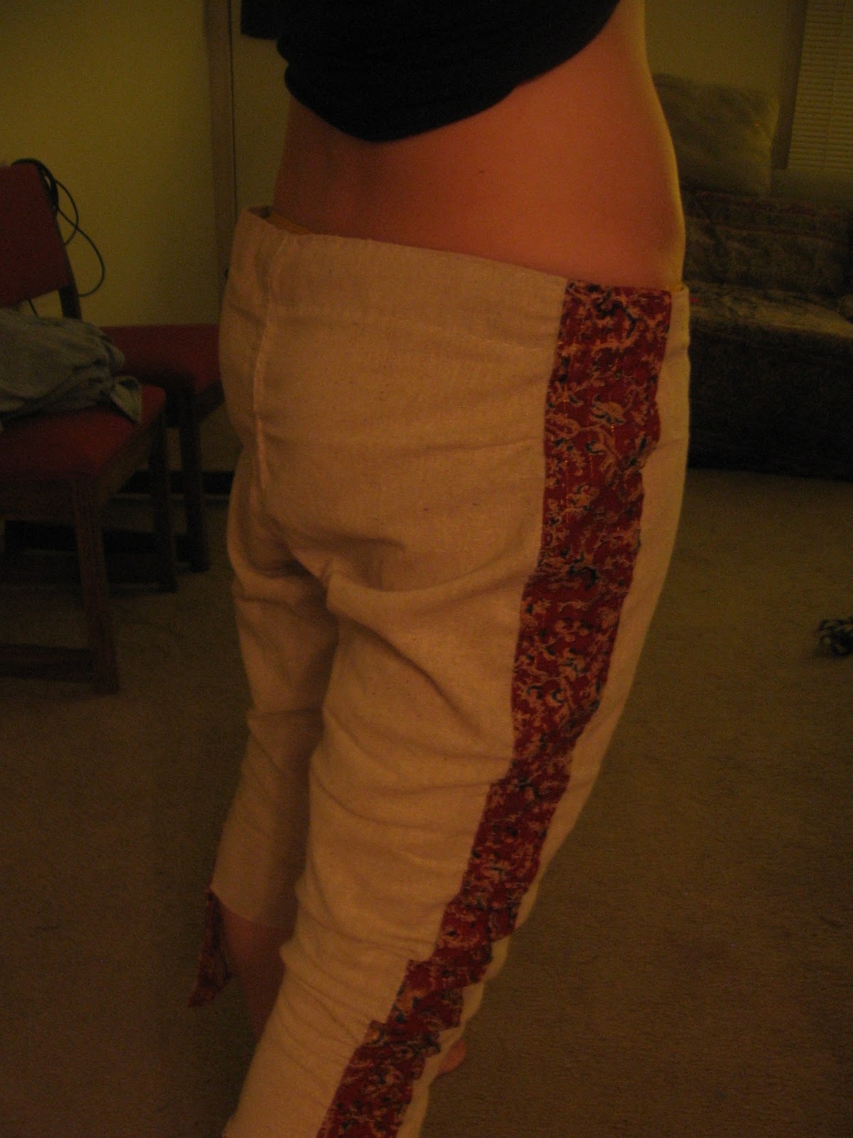 sewing - making pants, part 1