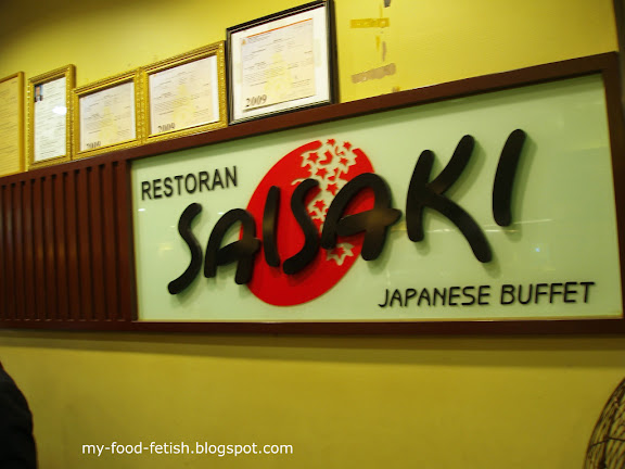 My Food Fetish: Saisaki Japanese Buffet