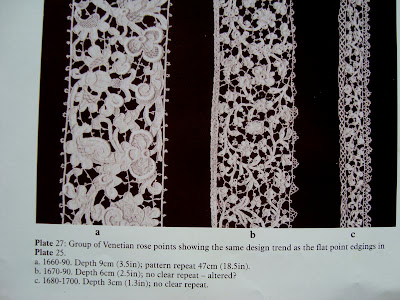 Morgaine Le Fay antique Textiles and More: Venetian Rose point ...