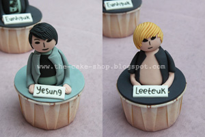 The Cake Shop: Super Junior cupcakes