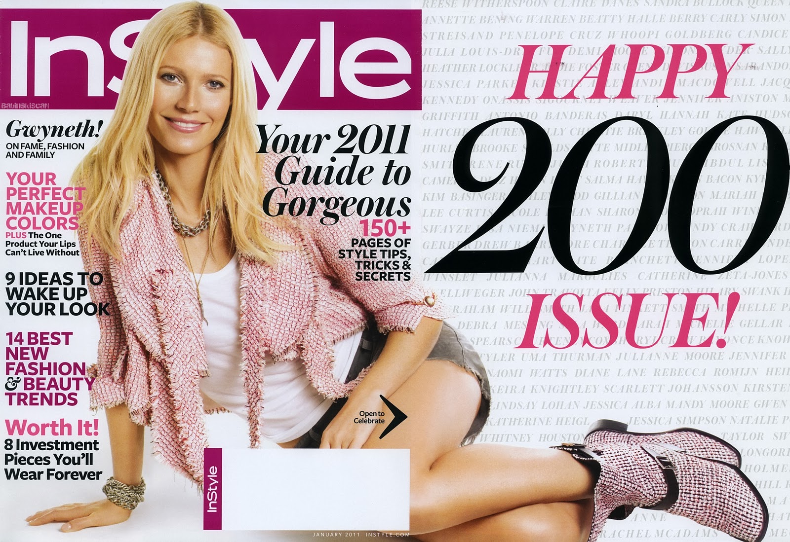 MARTAN: Gwyneth Paltrow - InStyle USA January 2011