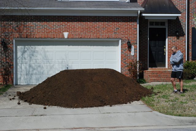 Michael & Liz are Bloggable: What Does 15 Tons of Dirt Look Like?