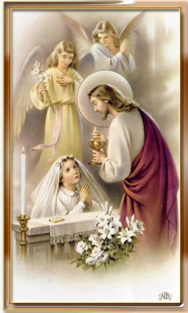 Good Catholic Pictures: Primeira Comunhão