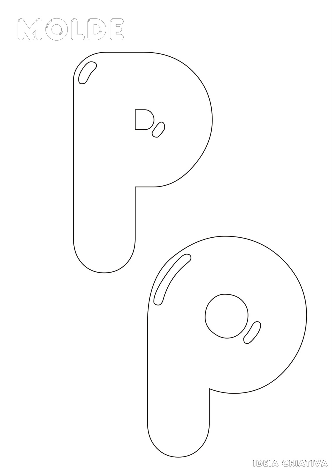 Moldes letras para mural - Imagui