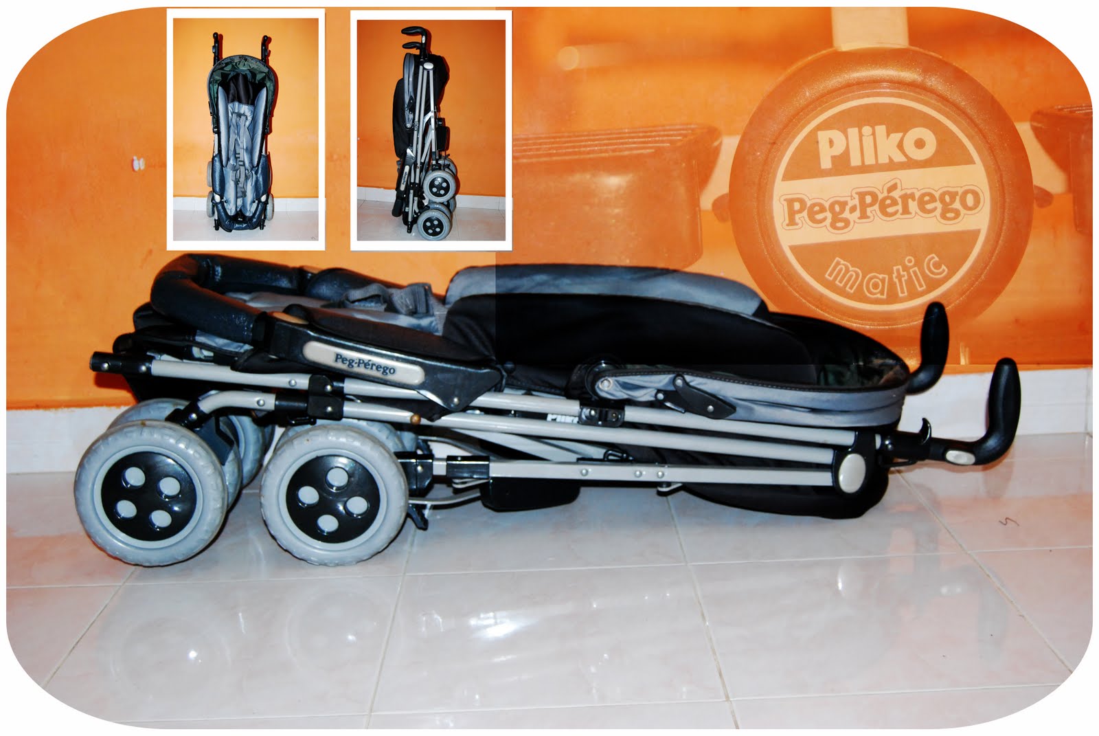 crazybranded: PEG PEREGO PLIKO MATIC STROLLER