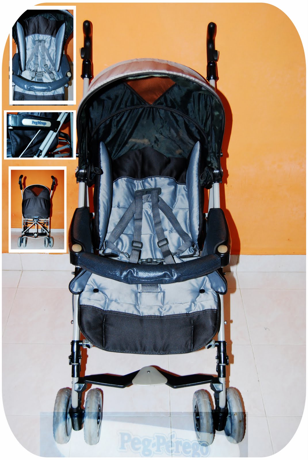 crazybranded: PEG PEREGO PLIKO MATIC STROLLER