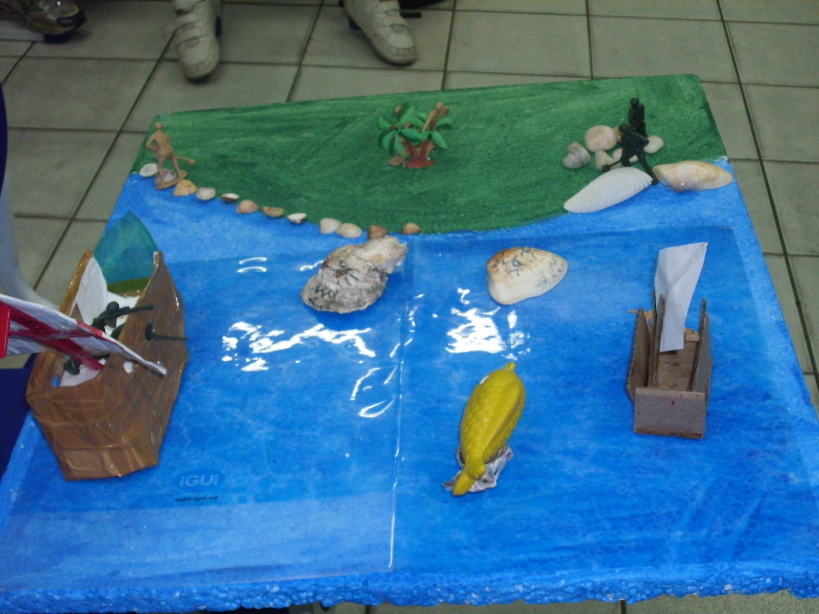 Maquete Das Grandes Navegações - FDPLEARN Maquete Das Grandes Navegações - FDPLEARN