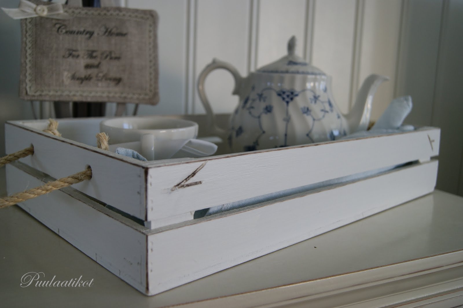 Puulaatikot: Tarjotin mallit kesään