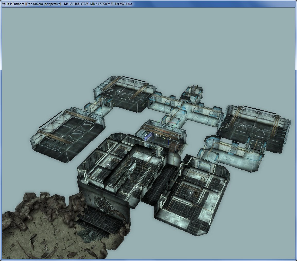 Vault 44 - a Fallout 3 mod: huhtikuuta 2010