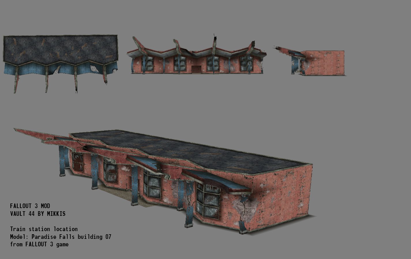 Vault 44 - a Fallout 3 mod