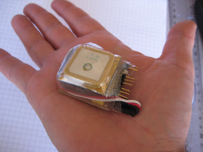 PIC Mini GPS Logger - Microcontroller Project Circuit