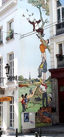 endurance racing: Another Belgian specialty: cartoons