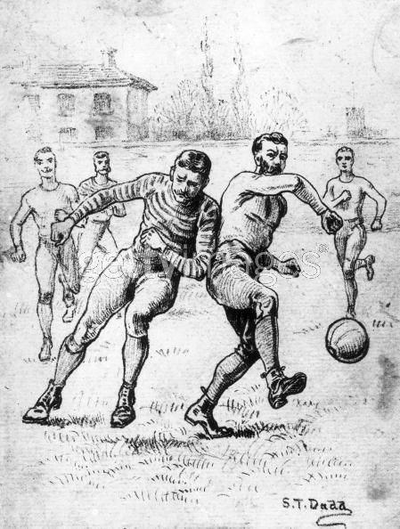 Antique Prints Blog: Soccer prints