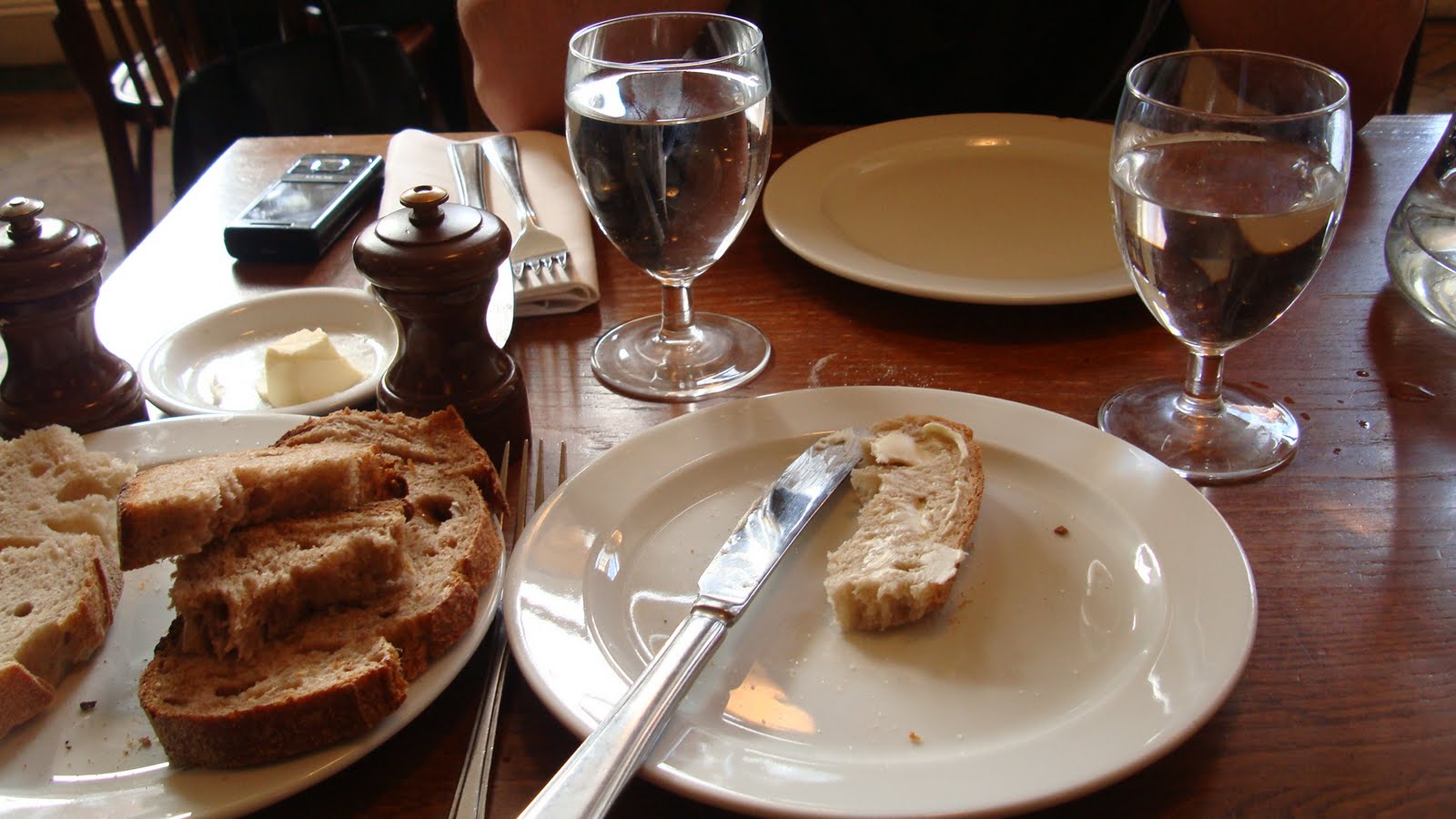 not greedy. just curious: St John Bread and Wine