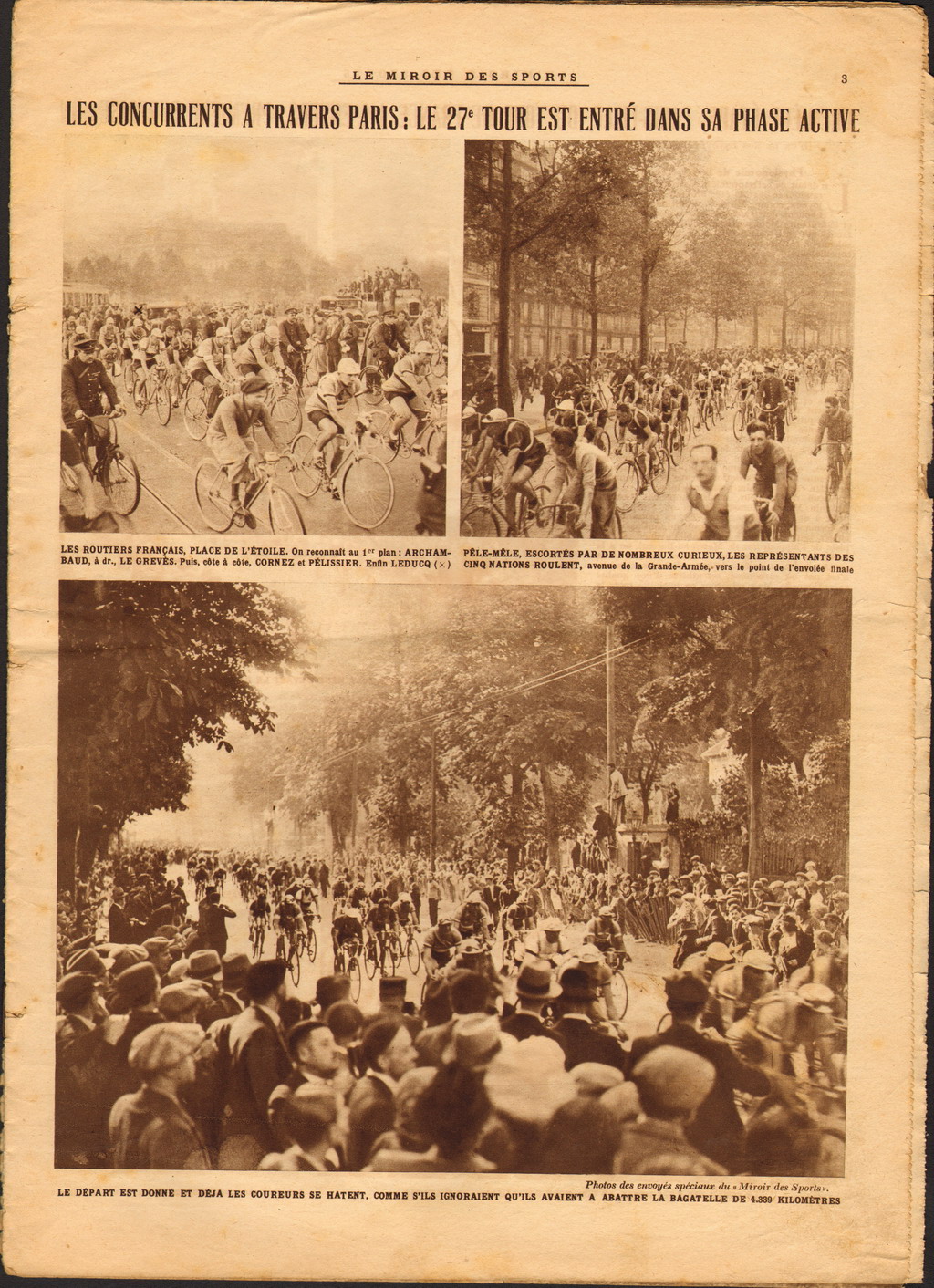 Cycling Passions: 27th - Tour de France - 1933