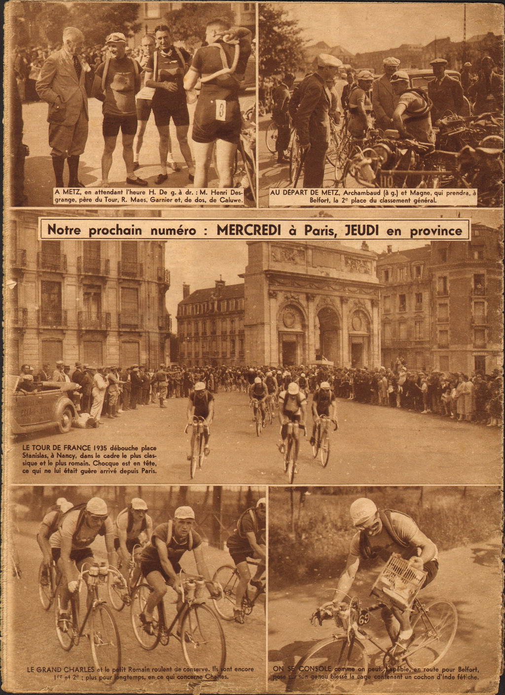 Cycling Passions: 29th - Tour de France - 1935