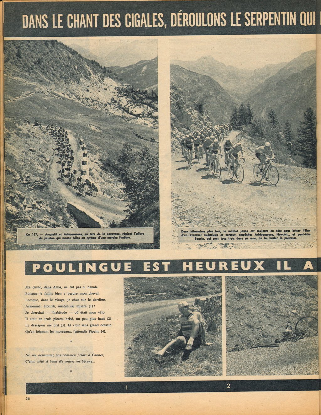 Cycling Passions: 44th - Tour de France - 1957
