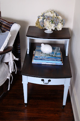 2 Tiered Side Table Revealed - Miss Mustard Seed