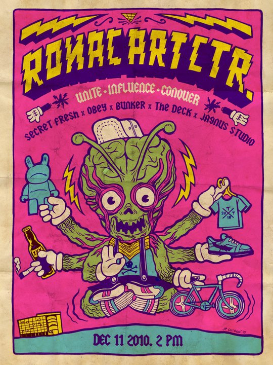 The Art of Jp Cuison: POSTER FOR RONAC ART CENTER's GRAND LAUNCH