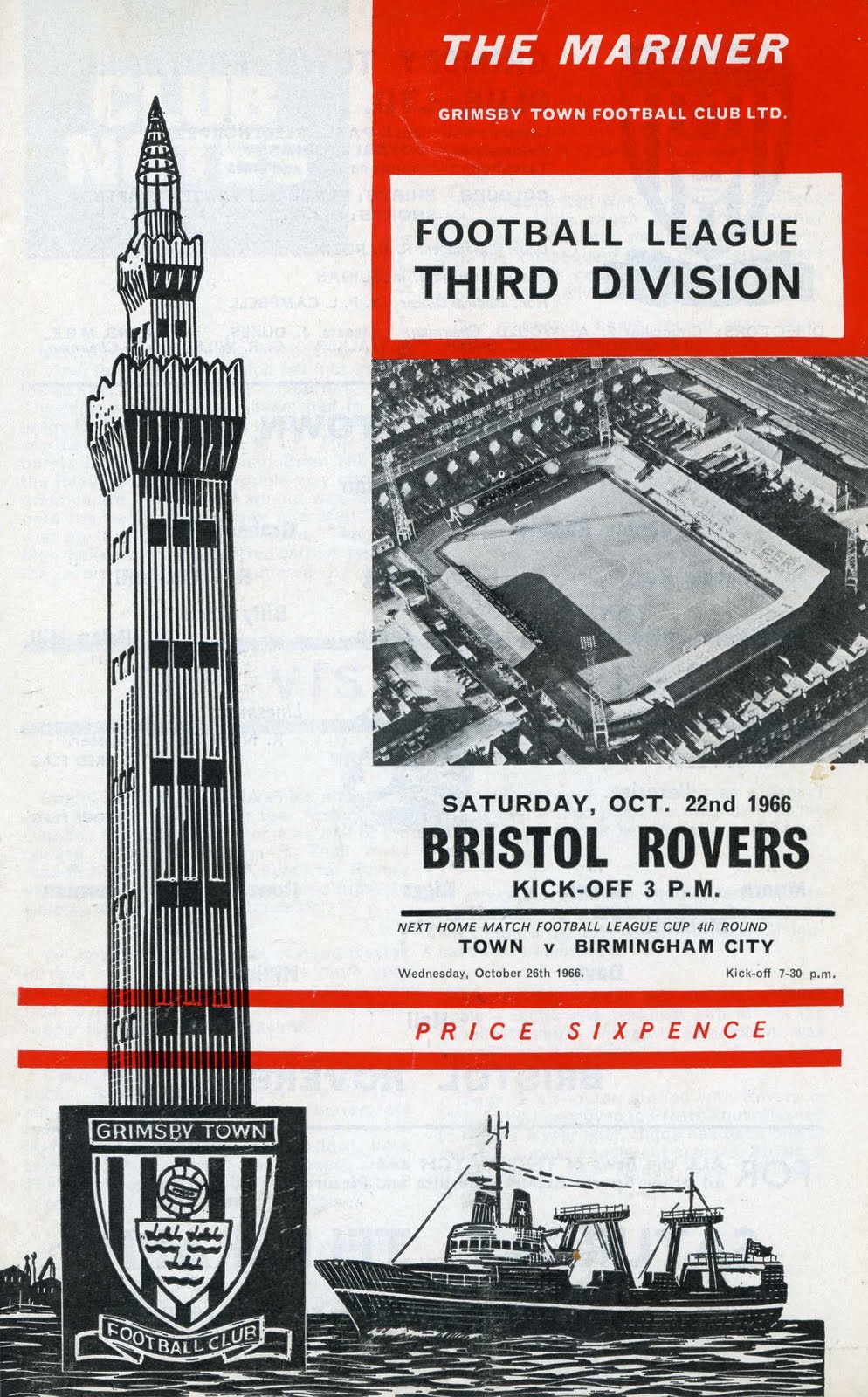 BRISTOL ROVERS: BRISTOL ROVERS ~ 1966-67
