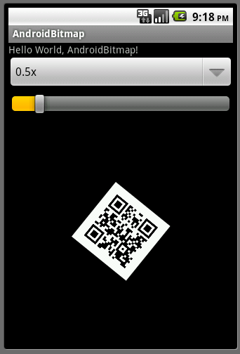 Android Er Rotate Bitmap Image Using Matrix