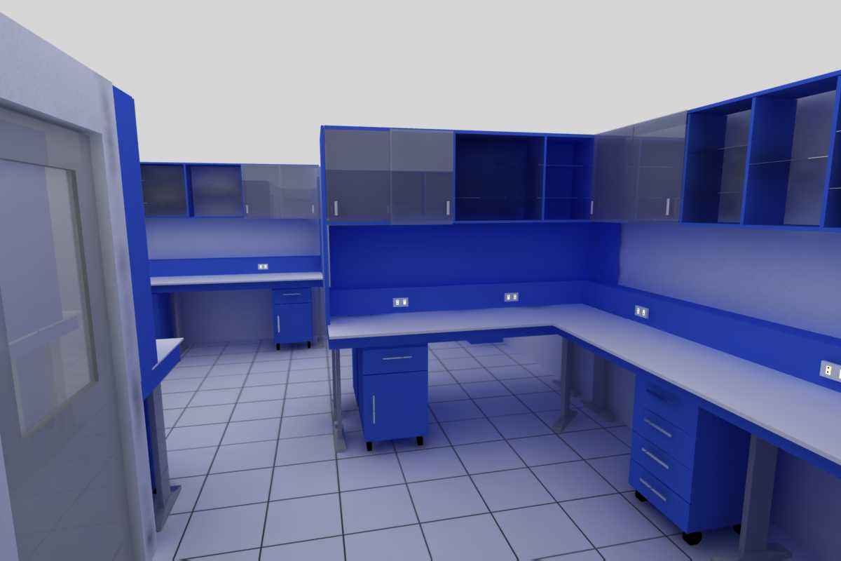 Diseño Interior: Laboratorio Medico